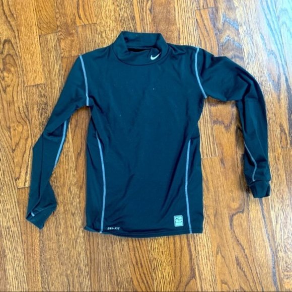 Nike | Shirts & Tops | Nike Pro Combat Yl Cold Gear | Poshmark
